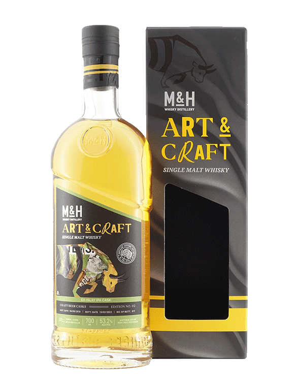 M&H Apex Small Batch - Peated Fortified Red Wine Cask 2018/2021